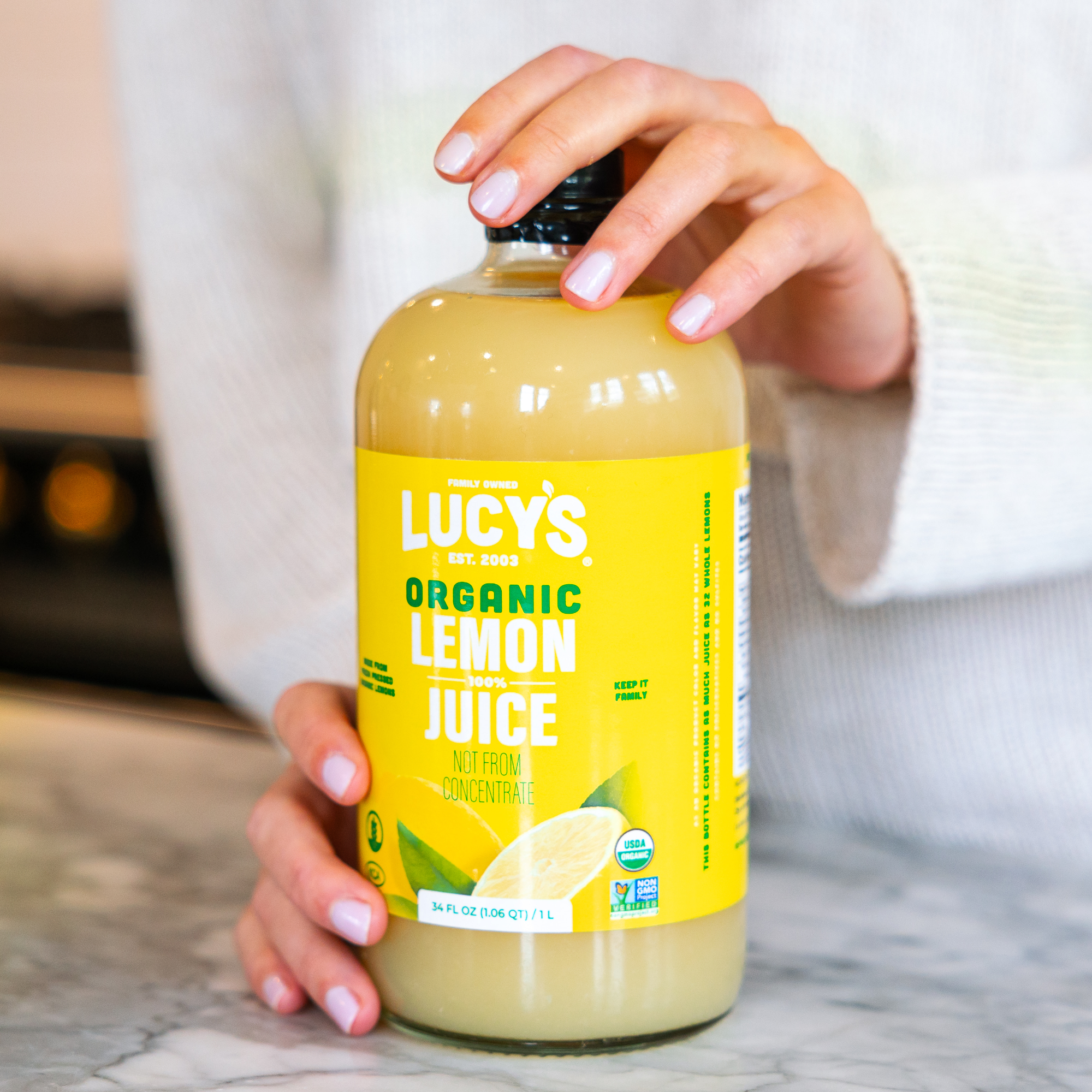 Lucy's Family Owned - Organic Lemon Juice – Lucy's Inc